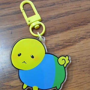 Roblox Noob Bean Keychain - Etsy
