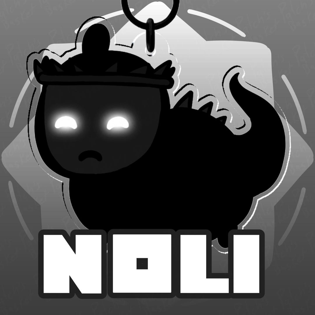 Roblox Myth Noli Bean Keychain - Etsy