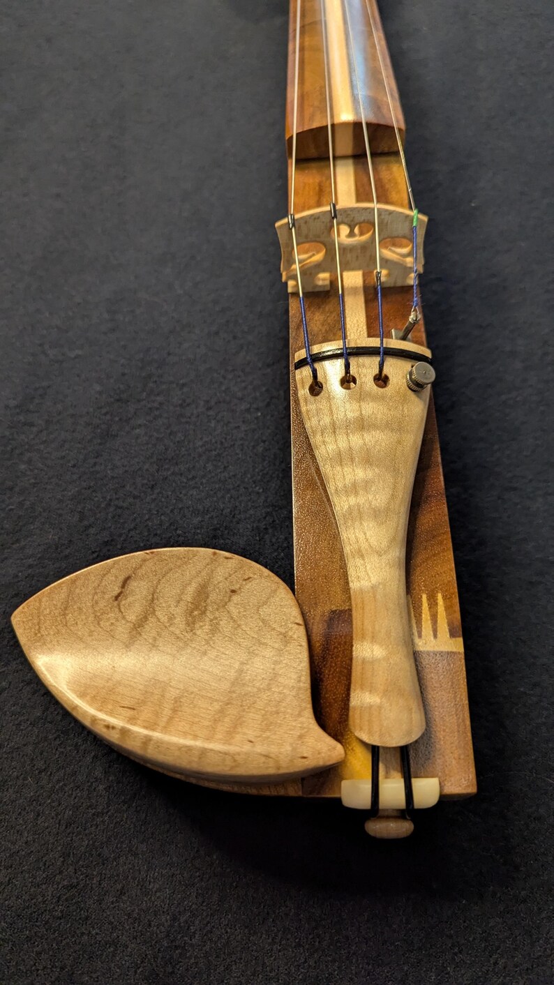 Hand-crafted Quiet Violin (4 Sizes), Practice Instrument, Violin for ...