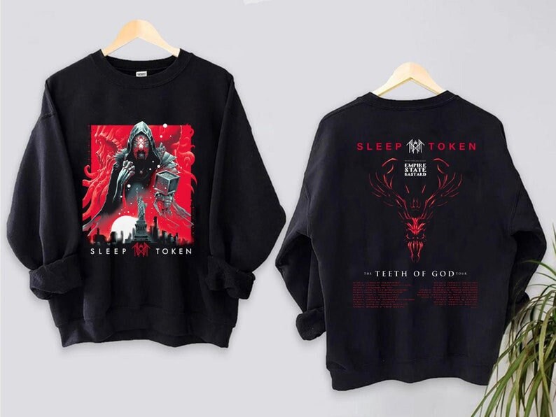 Vintage Sleep Token 2024 Reaper Angel Shirt, Sleep Token Fan Shirt sold ...