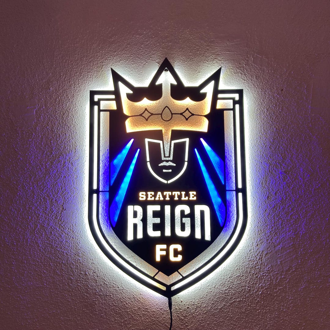 Seattle *reign LED Sign, Lighted Wall Art, Man Cave Sports Gift - Etsy