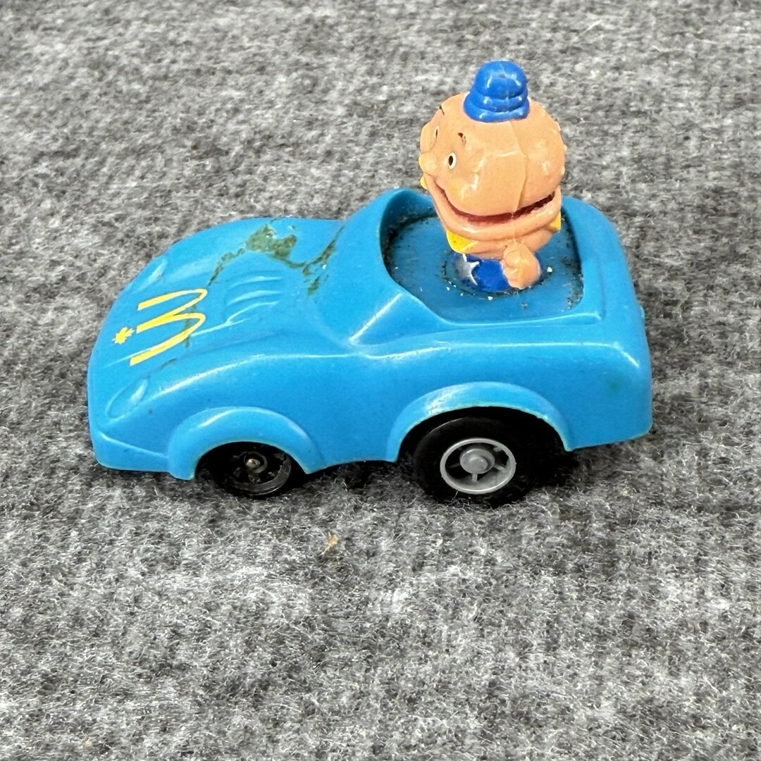 RARE! Vintage 1988 Mcdonalds Officer Big Mac Blue Car Turbo Macs - Etsy