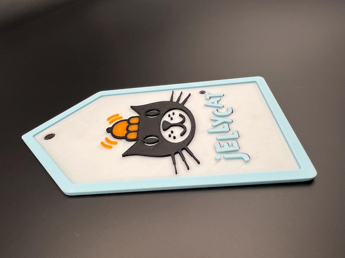 Jellycat Tag - Custom 3D Printed Sign - Holiday, Birthday, Christmas ...