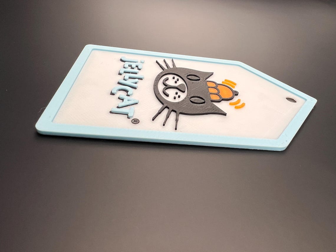 Jellycat Tag - Custom 3D Printed Sign - Holiday, Birthday, Christmas ...