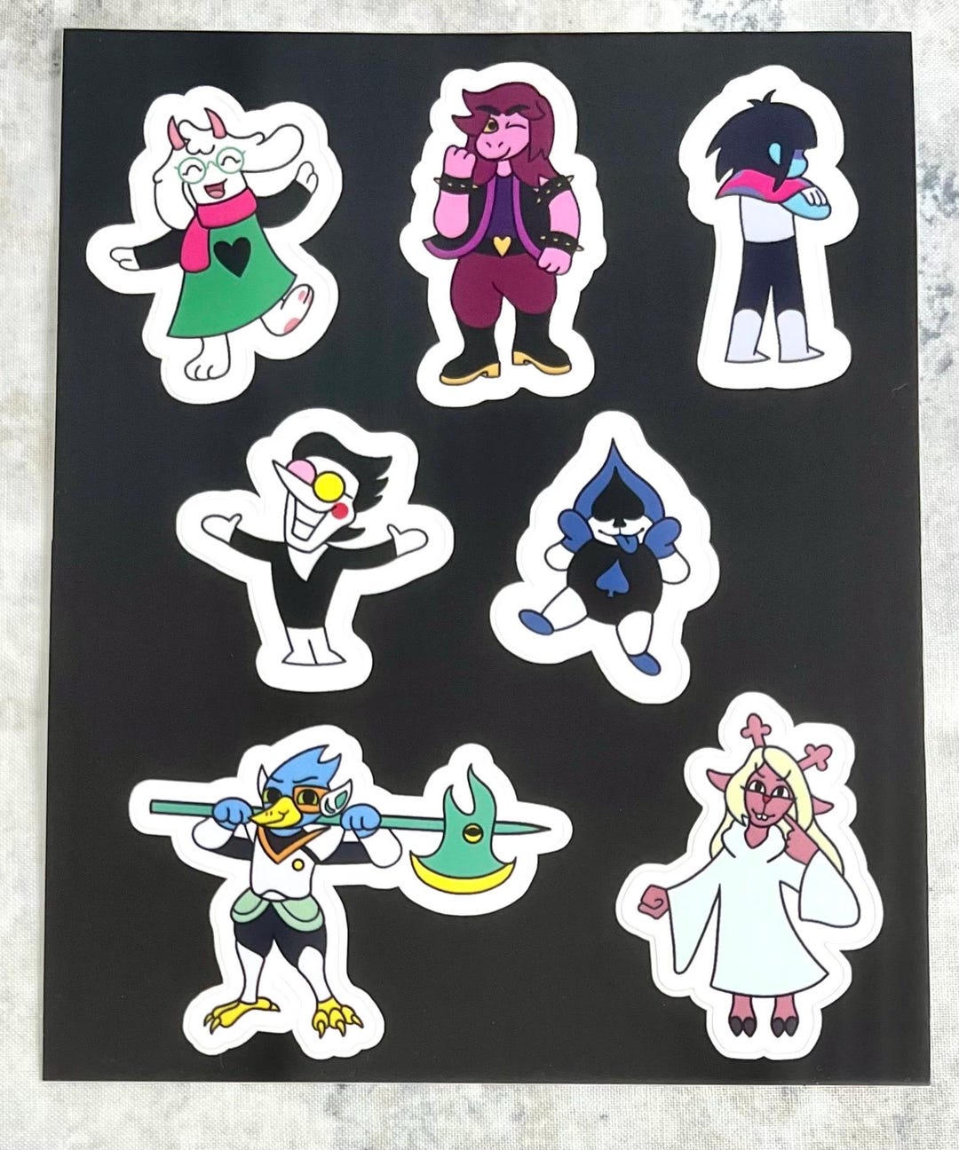 Deltarune Sticker Sheet - Etsy