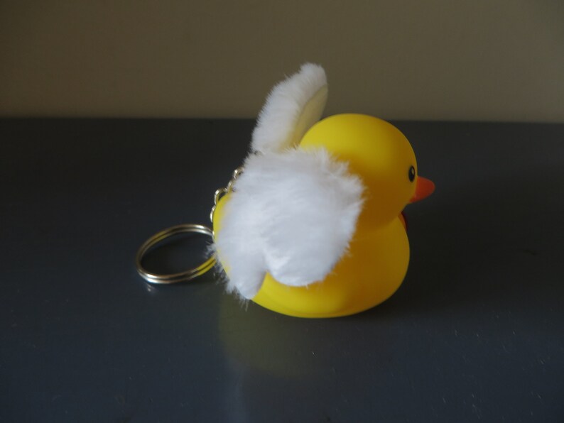 Angel Rubber Ducky Key Chain - Also Available Without Keychain - Party ...