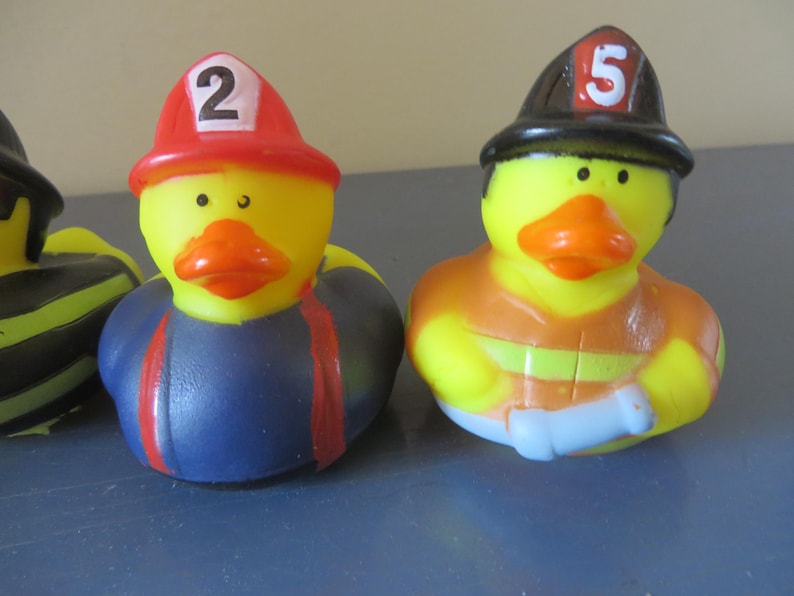Fireman Rubber Duck: Gag Gift Party Favor - Etsy