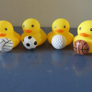 Sports Ball Rubber Duck: Novelty Gag Gift, Party Favor - Etsy