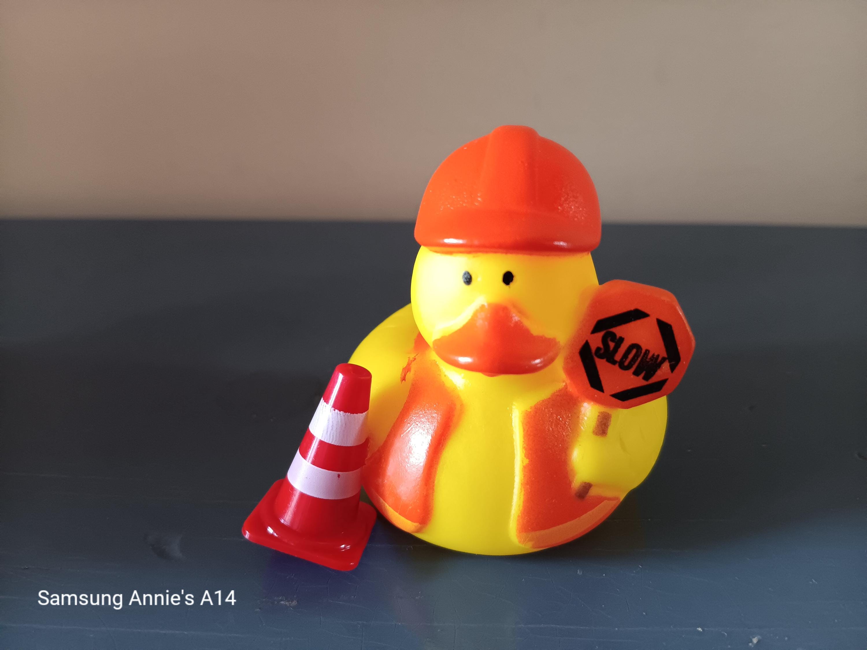 Construction Worker Rubber Duck: Gag Gift Party Favor - Etsy