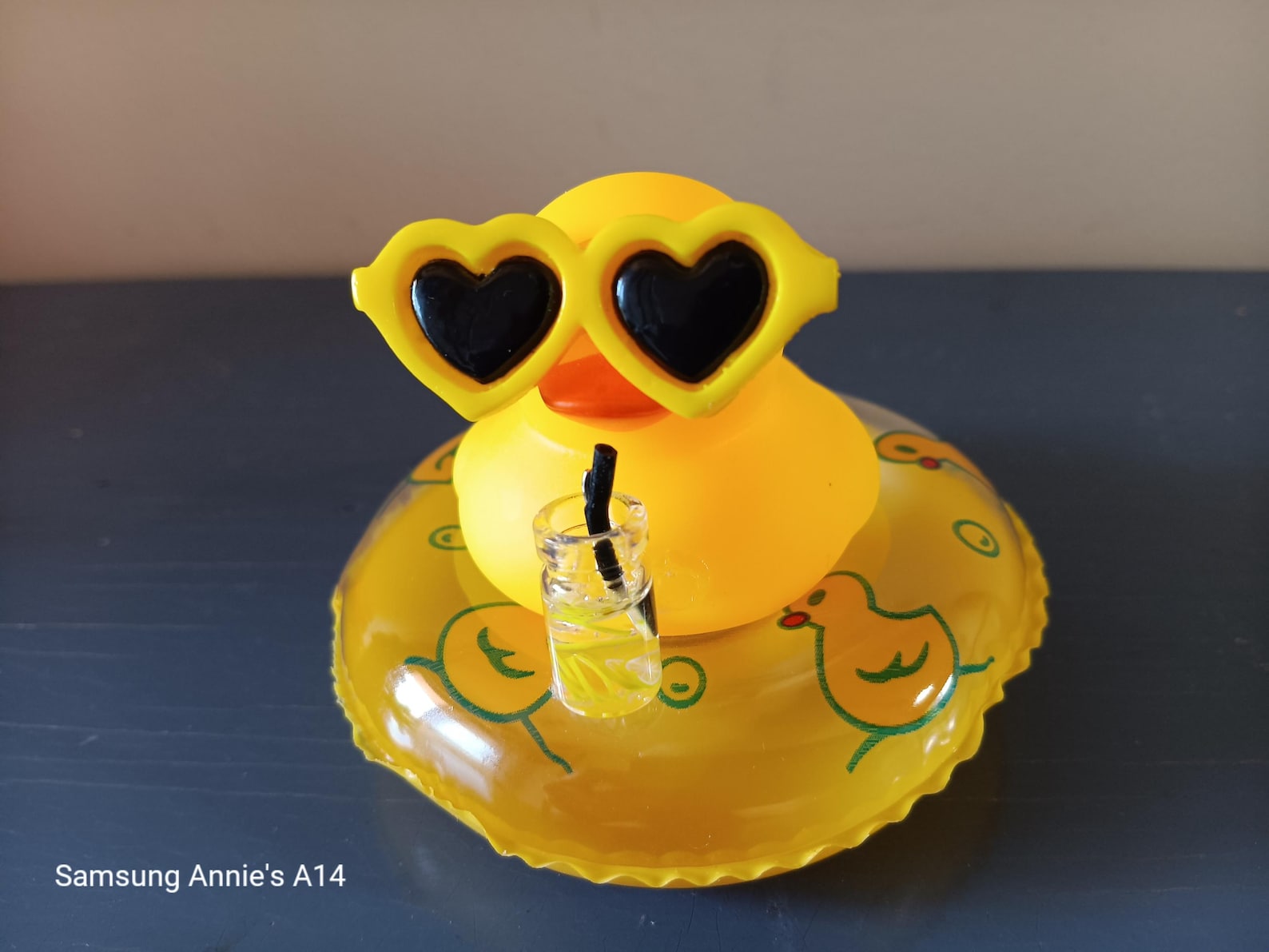 Floating Rubber Ducky With Drink & Sunglasses: Party Favor - Etsy