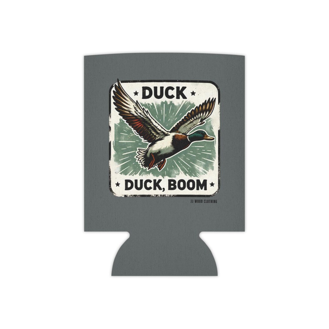 Duck Duck Boom Can Cooler - Etsy