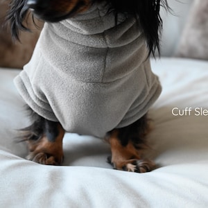 Dachshund Full Body Sweater • Luxury Fleece Pajamas • Snood - Etsy