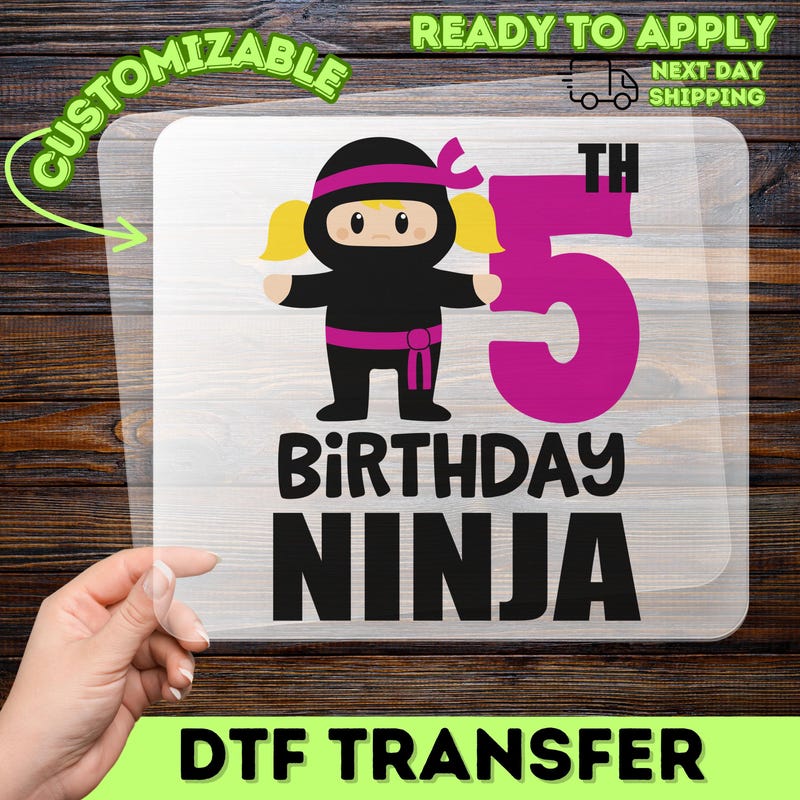 Ninja Transfer Dtf - Etsy
