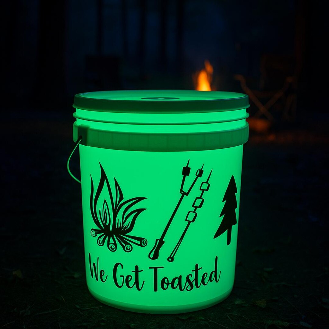 Glowing Camp Buckets – Custom Made - Etsy