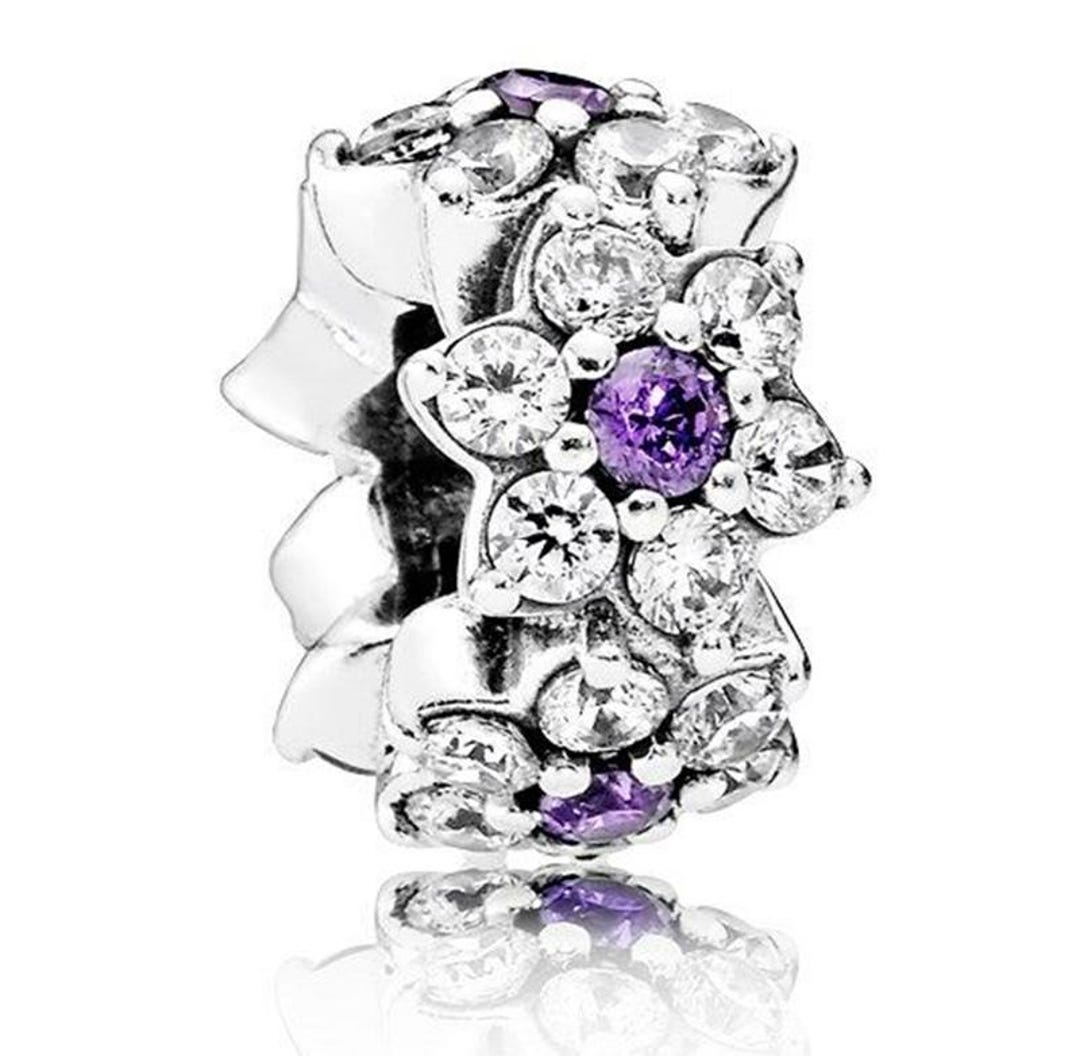 Pandora Charm Forget Me Not Spacer With Pouch S925 - Etsy