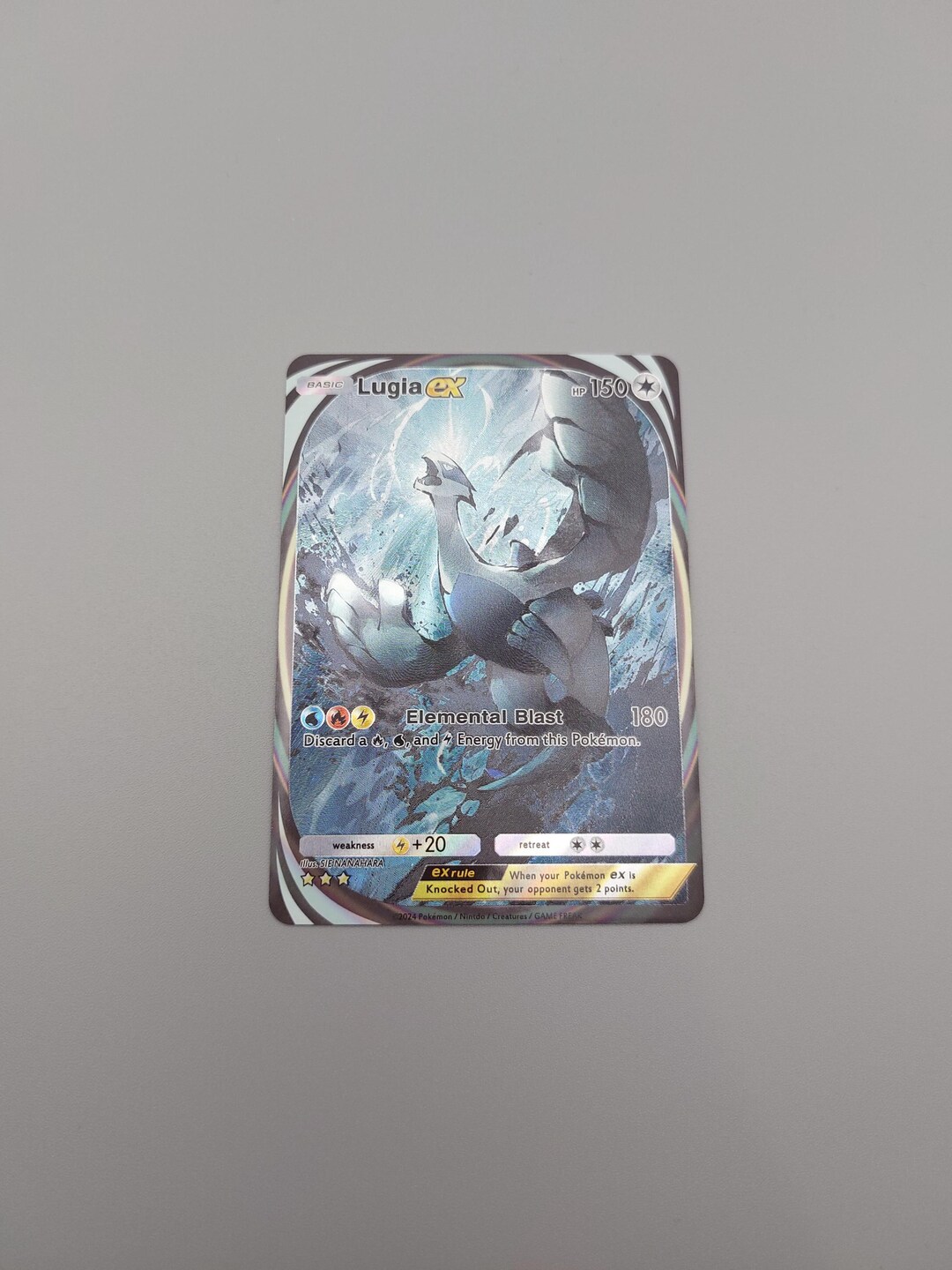 Lugia EX Old Version Pokemon TCG Pocket Wisdom of the Sea and Sky ...