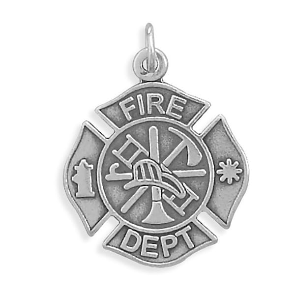 Fireman Charm - Etsy
