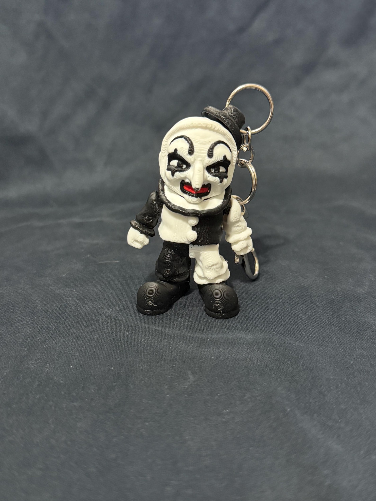 Art the Clown Keychain – 3D Printed Horror Charm | Terrifier Movie ...