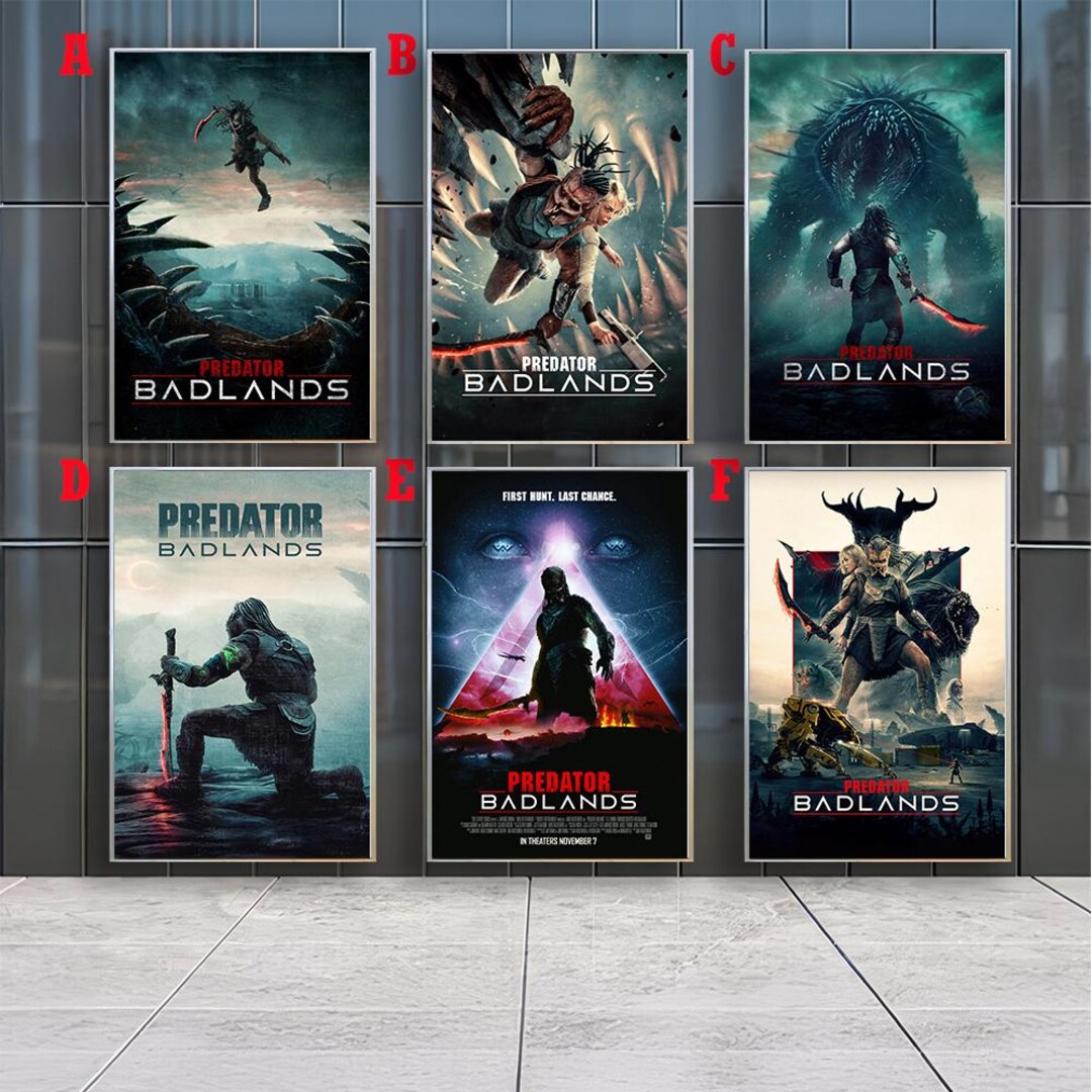 Predator Badlands Movie Posters , Canvas Prints , Movie Fans Collection ...
