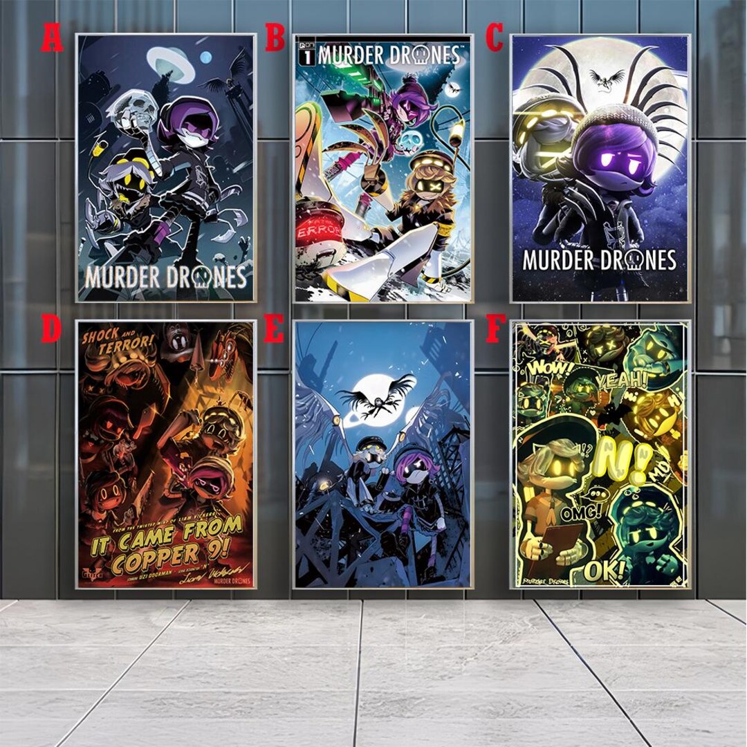 Murder Drones Movie Posters , Canvas Prints , Movie Fans Collection ...