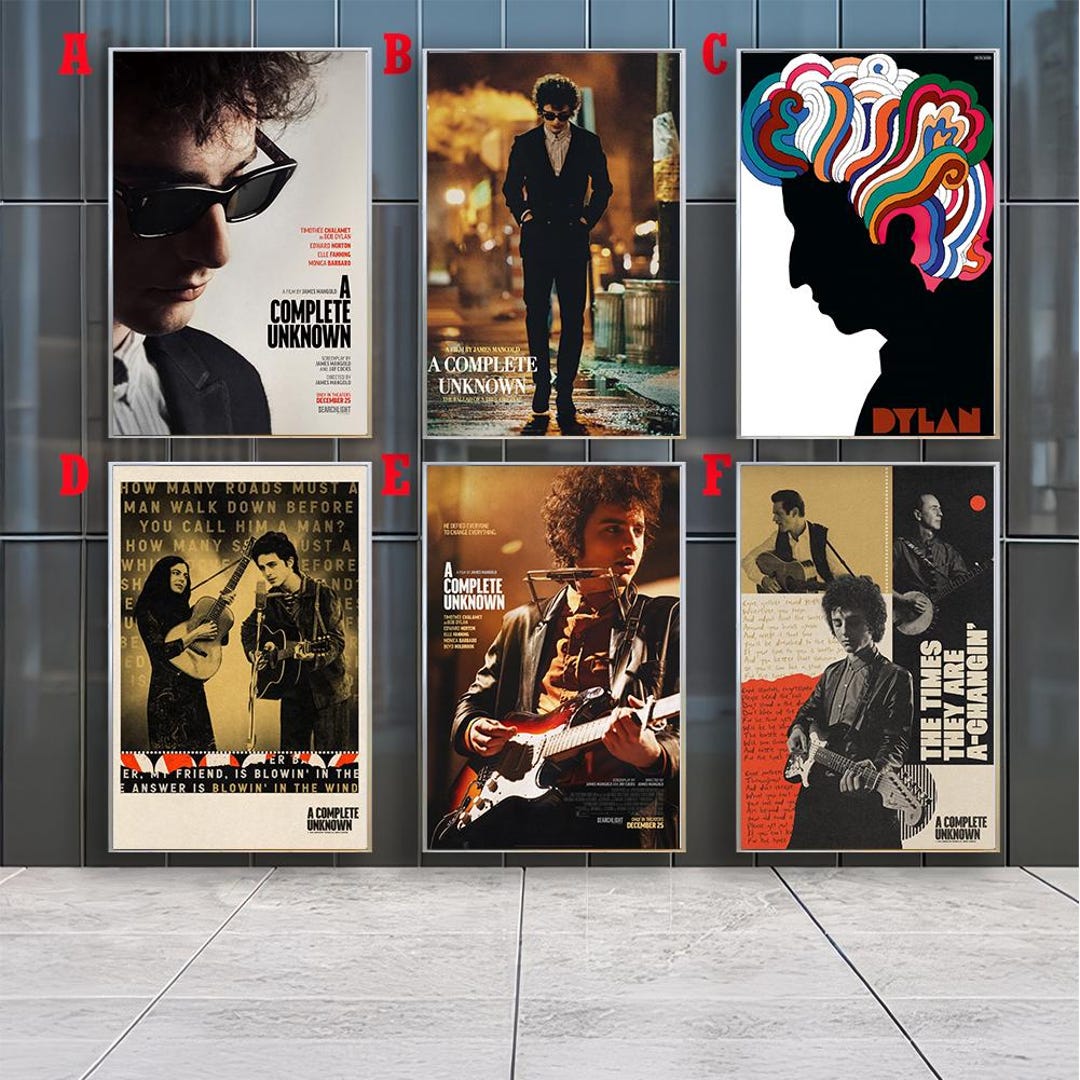 A Complete Unknown Movie Posters , Canvas Prints , Movie Fans ...