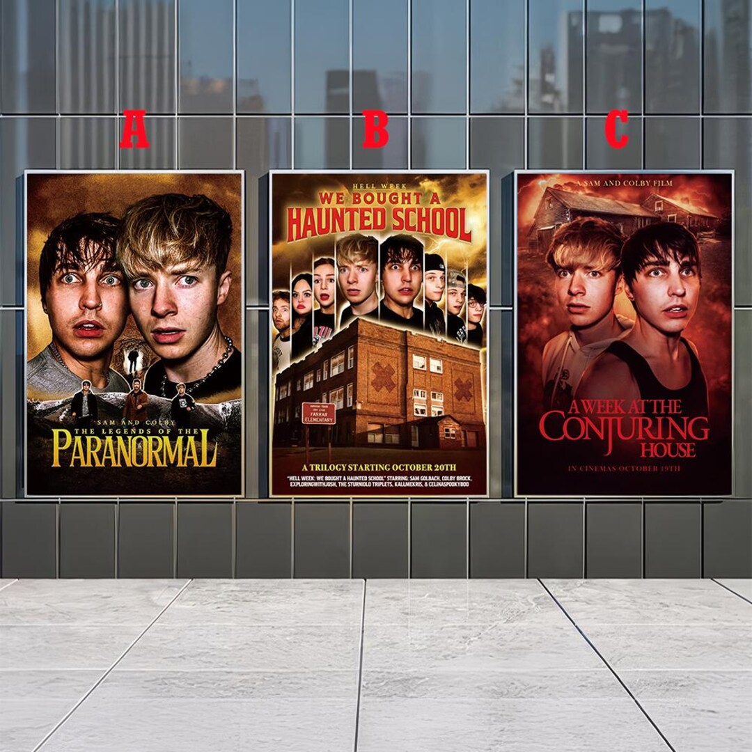 Sam and Colby Paranormal Movie Posters , Canvas Prints , Movie Fans ...