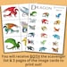 Dragon Scavenger Hunt, Dragon Party Games, Dragon Book Lovers Birthday ...