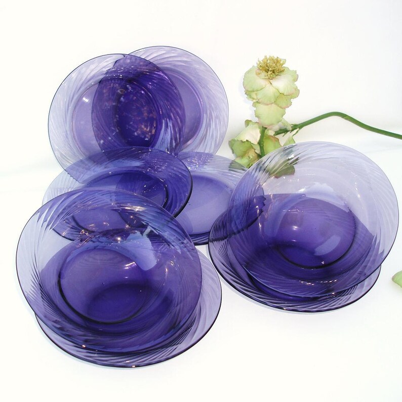 Vintage Purple Pyrex Dishes Amethyst Glassware Glass Plates | Etsy
