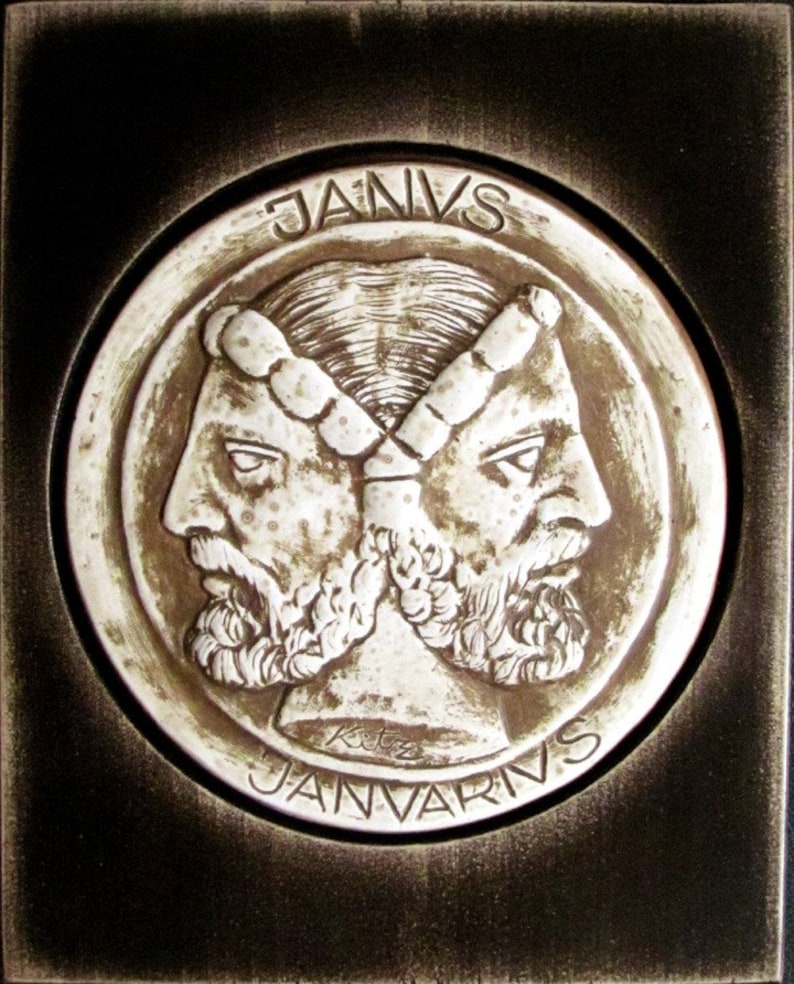 Katemi Plaque mythology-janus - Etsy