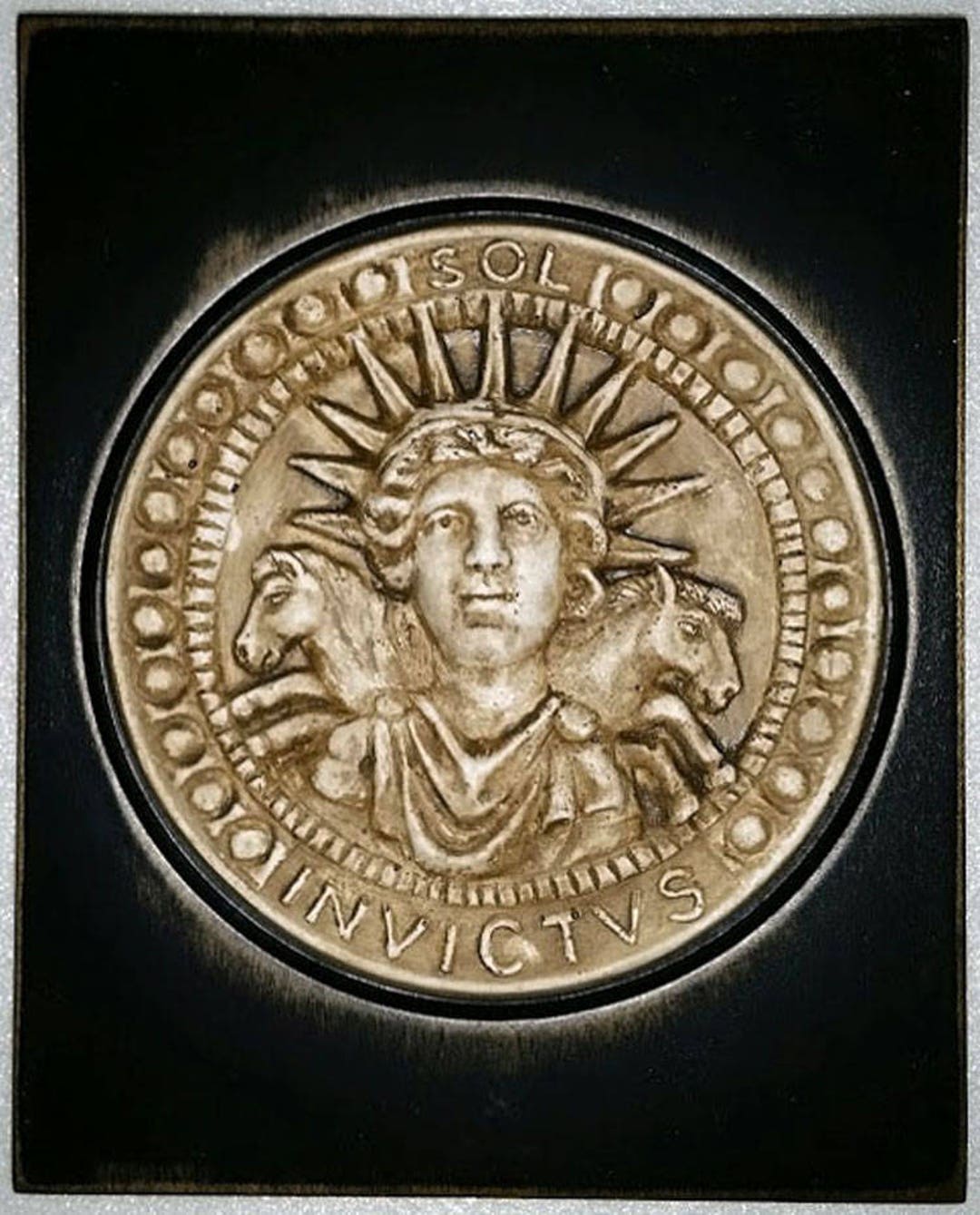 Katemi Plaque - Mythology - Sol Invictus - Etsy