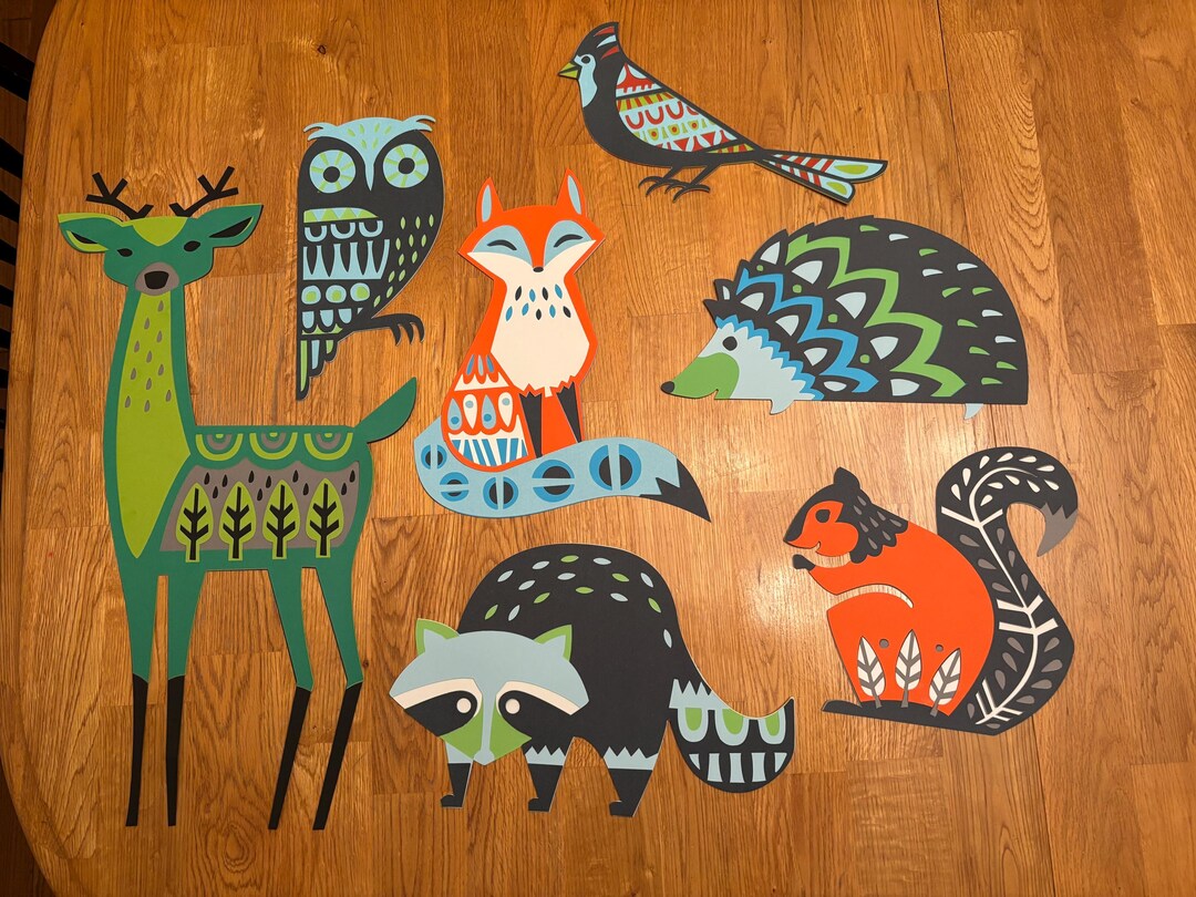 Woodland Animals for Classroom Decor - Etsy