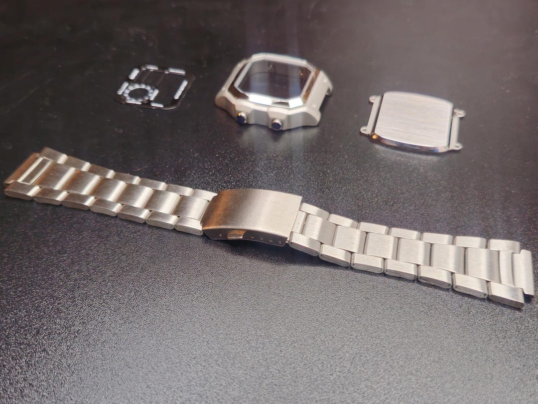 Casio Royale AE1200 - Full Metal Mod Kit – Stainless Steel Case ...