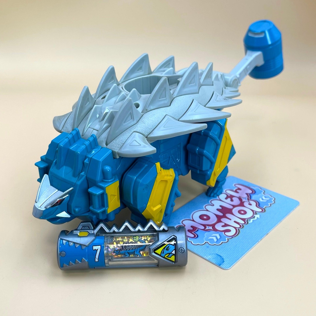 Ankylo Zord Toy - Power Rangers Dino Charge - DX Zyudenryu Ankydon ...