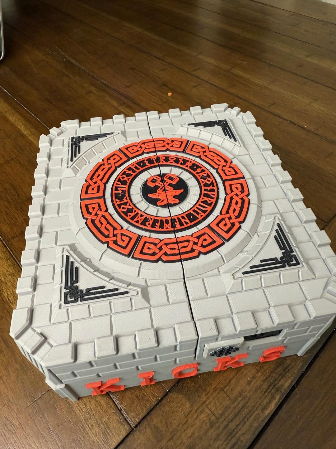 3D Printed Dice Chest – D&D Treasure Chest Storage Box - Etsy