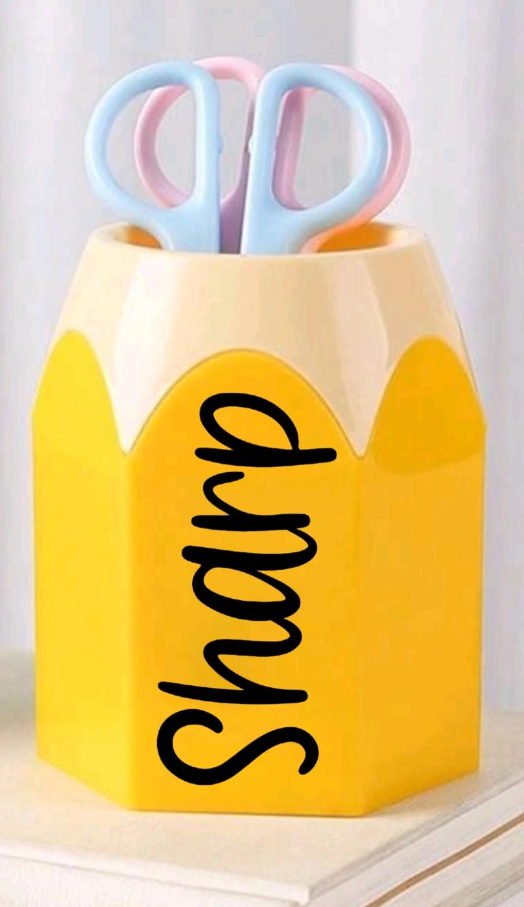 Sharp & Dull Pencil Holder Set for Classroom | Teacher Desk ...