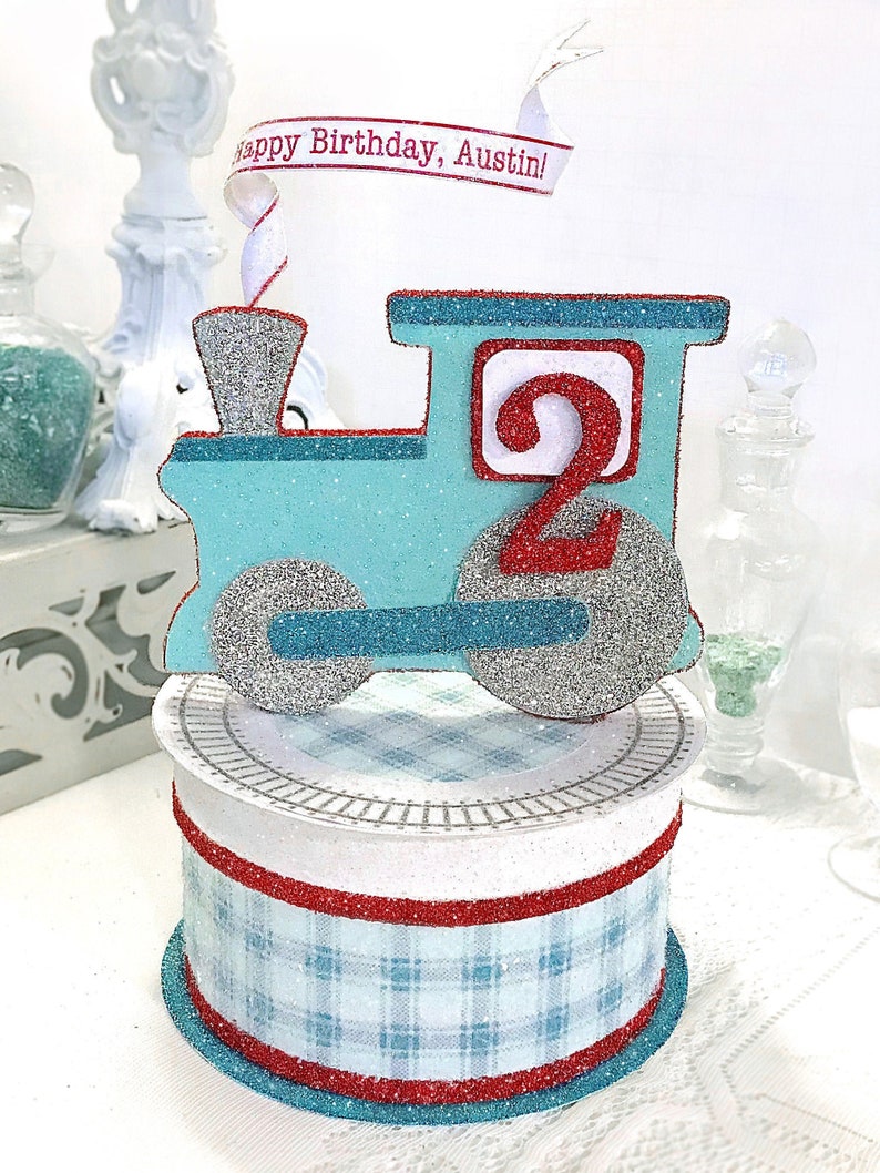 Vintage Train Cake Topper, Keepsake Box - Etsy