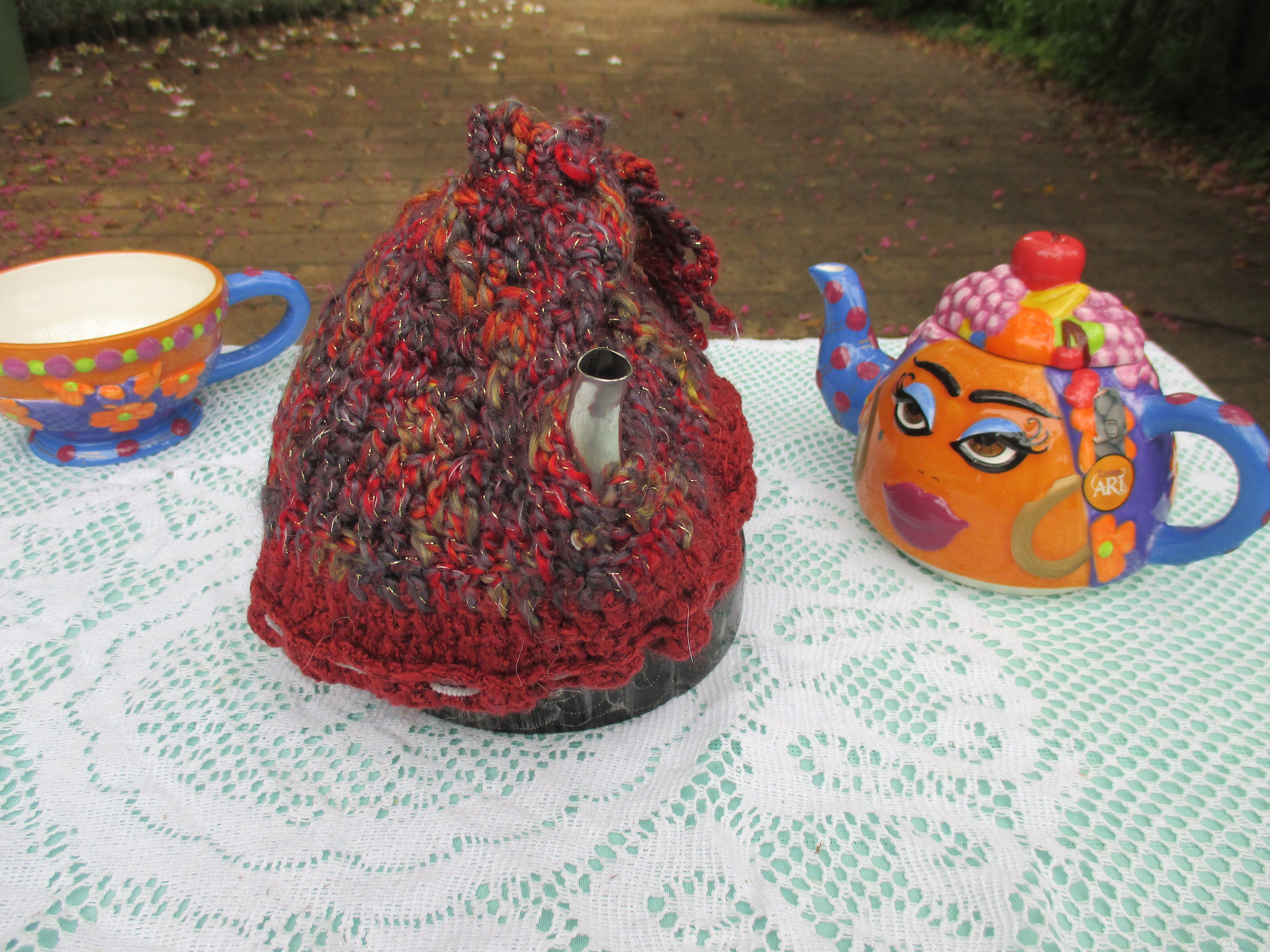 Vintage Tea Cozy Red Vintage Style for Your Teapot. - Etsy
