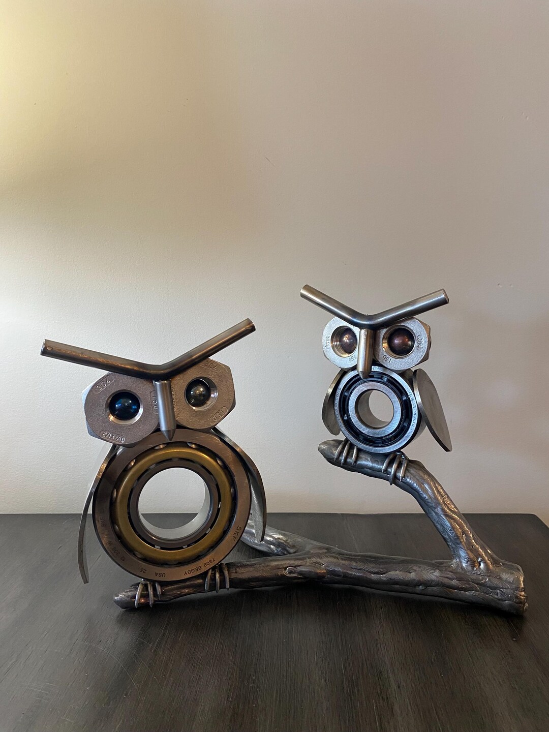 Art Owls Made From Metal - Etsy