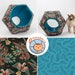 Cave Style Pet Bed With Two Openings Fantasy Bird Fabric - Etsy