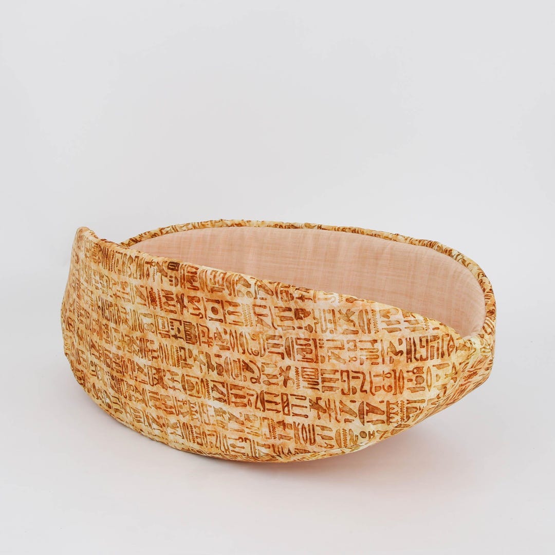 The Cat Canoe in Egyptian Hieroglyphics and Linen - A Taco-shaped ...