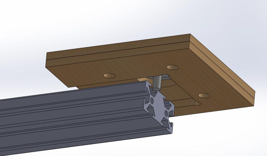 25x50 Extrusion Slot Cutout Jig - Etsy
