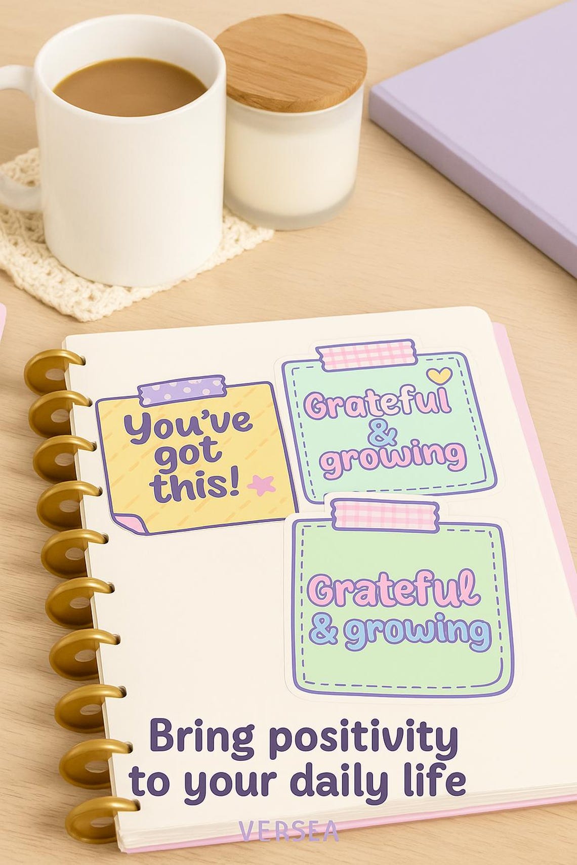 Positive Affirmation Sticky Notes – Printable Digital Stickers PNG ...