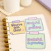 Positive Affirmation Sticky Notes – Printable Digital Stickers PNG ...