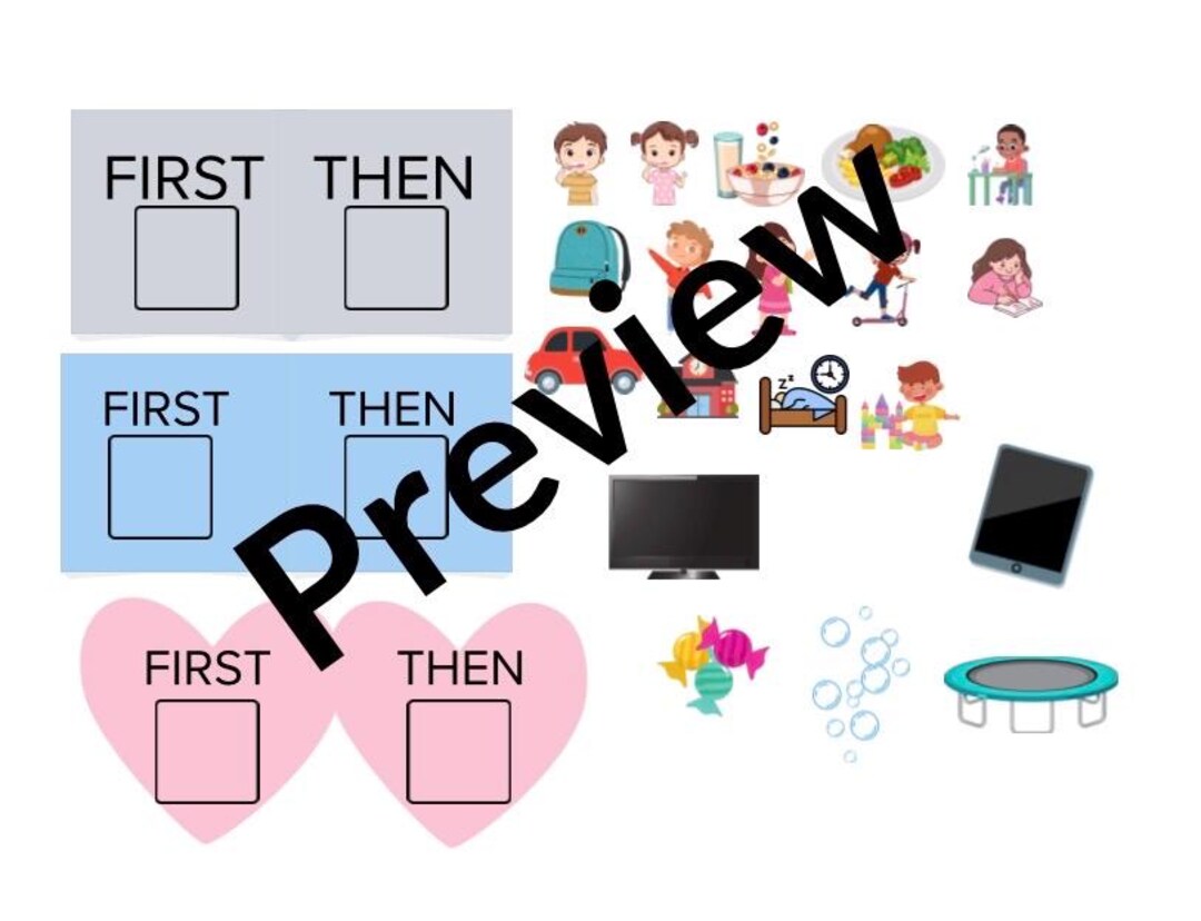 ABA, Visuals, Education, Token Board, Schedules, Classroom Decor - Etsy