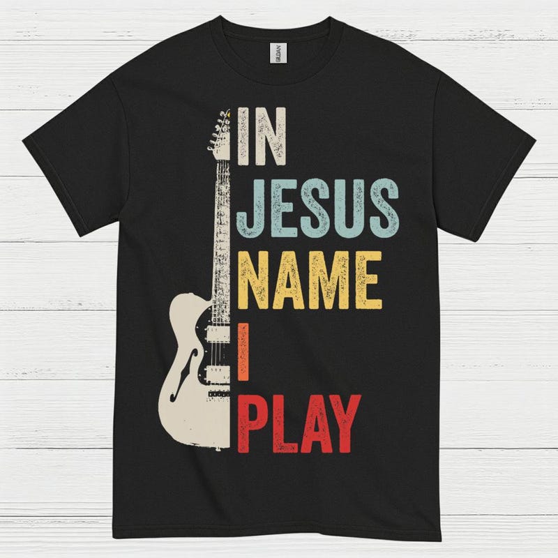 In Jesus Name I Play - Etsy