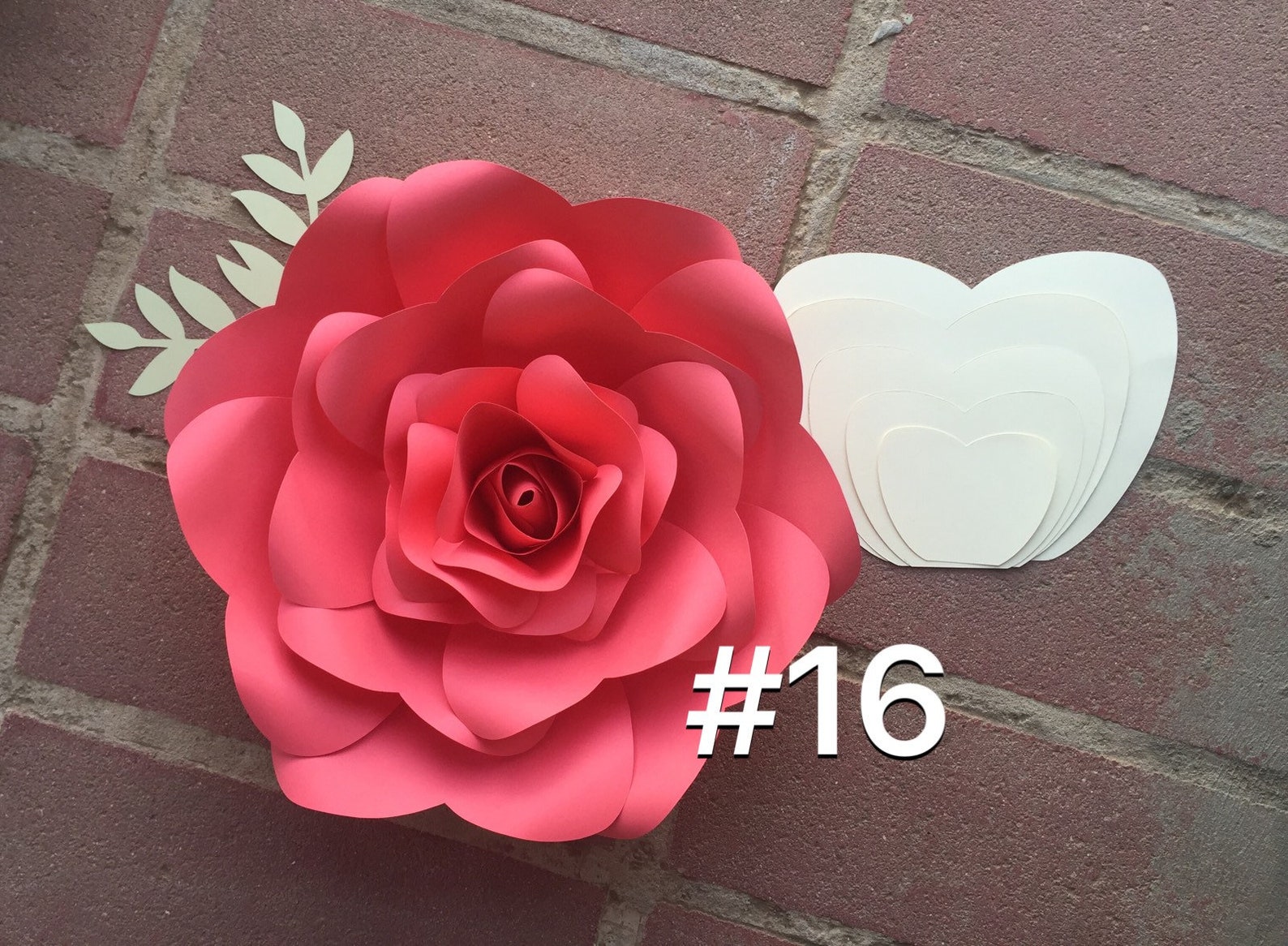PDF Template 16 DIY Paper Flowers Wedding Nursery Decor - Etsy