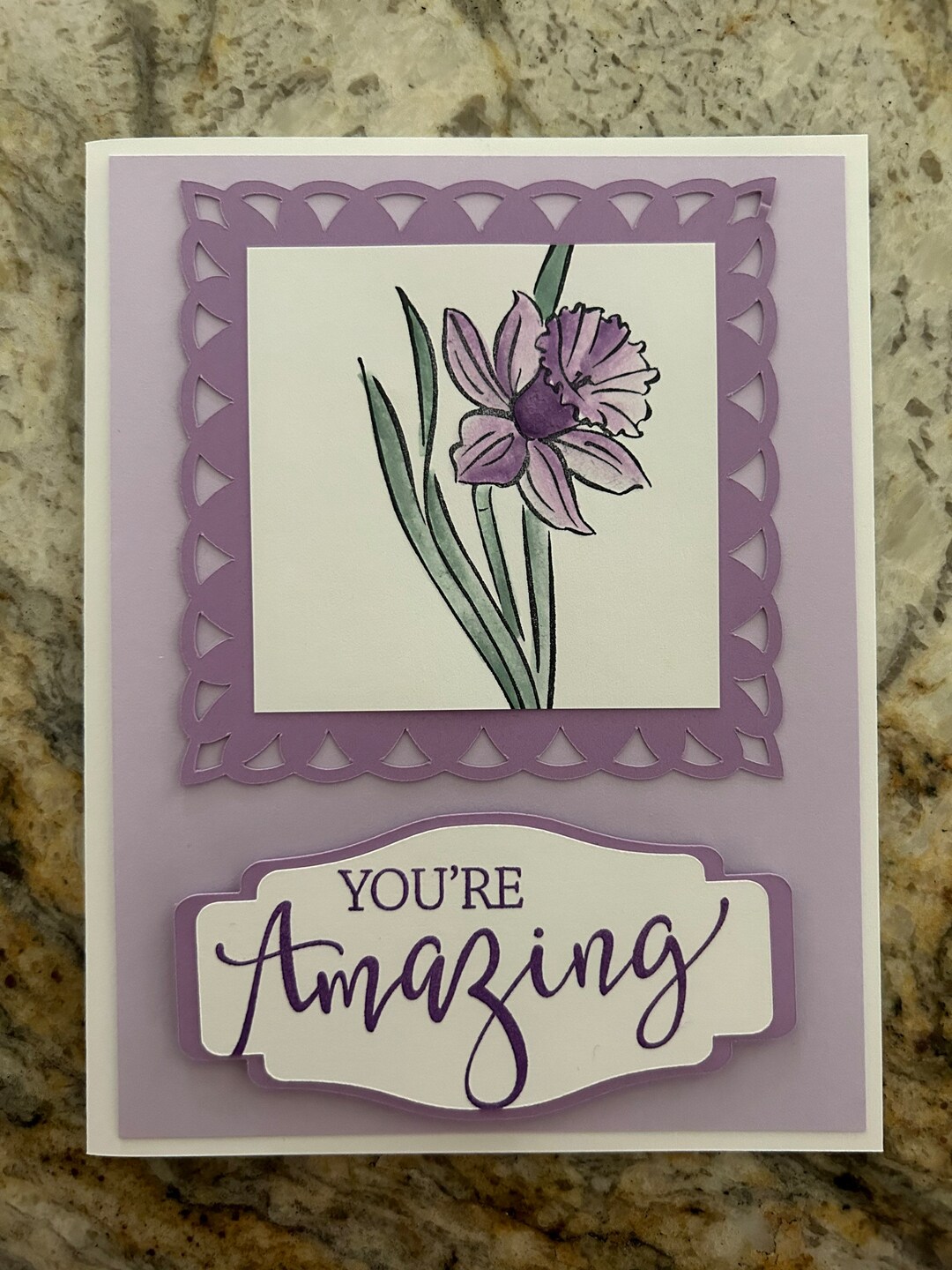 You’re Amazing Cards, Set of 4, Stampin' Up!, Daffodil Deaydream ...