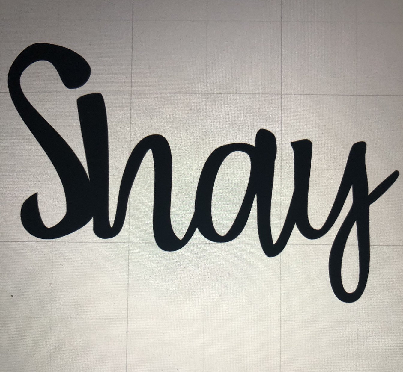 LARGE Custom Name Cutout for Paper Flower Backdrop | Etsy