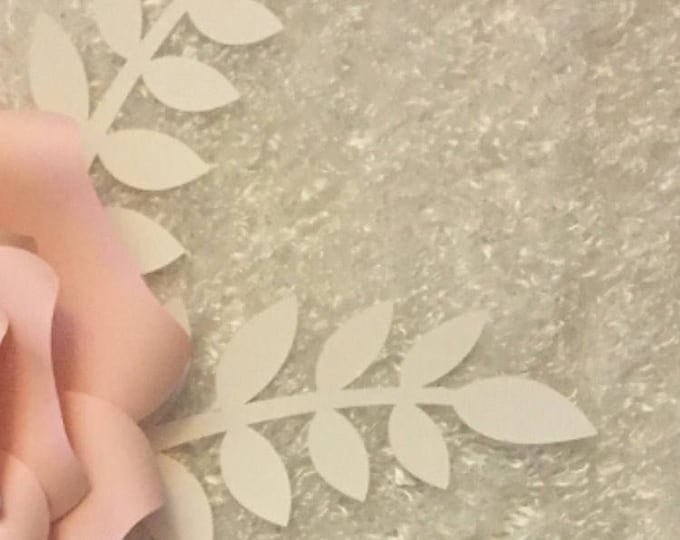 Paper Leaves, Large Paper Leaves, Nursery Decor, Party Decorations ...