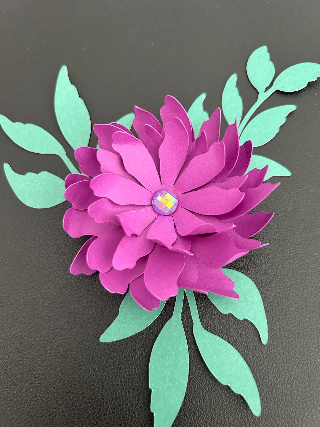 PNG Paper Flower Template DIY PNG Download Paper Flower for Cricut ...